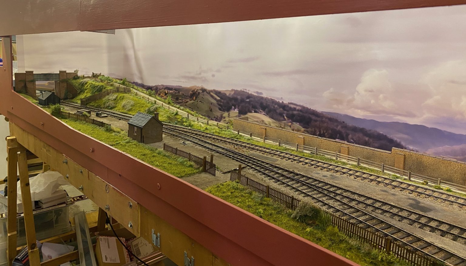 A backscene – Newport Model Railway Society